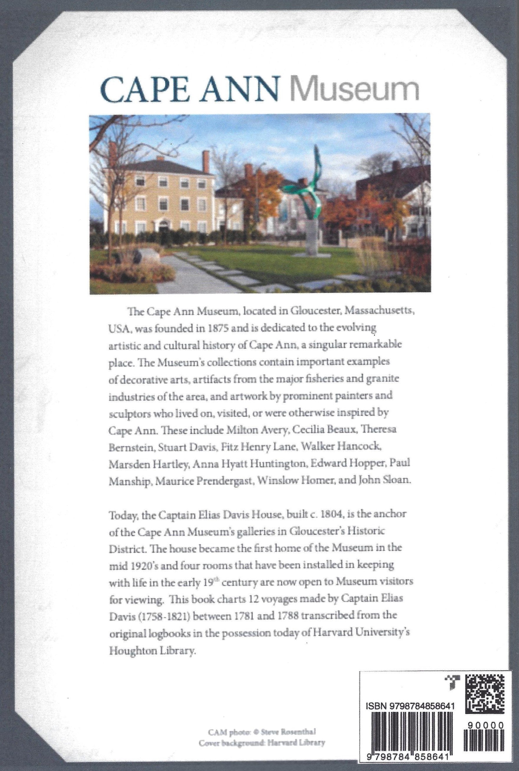 Ships Logs of Capt. Elias Davis of Gloucester – Cape Ann Museum Store